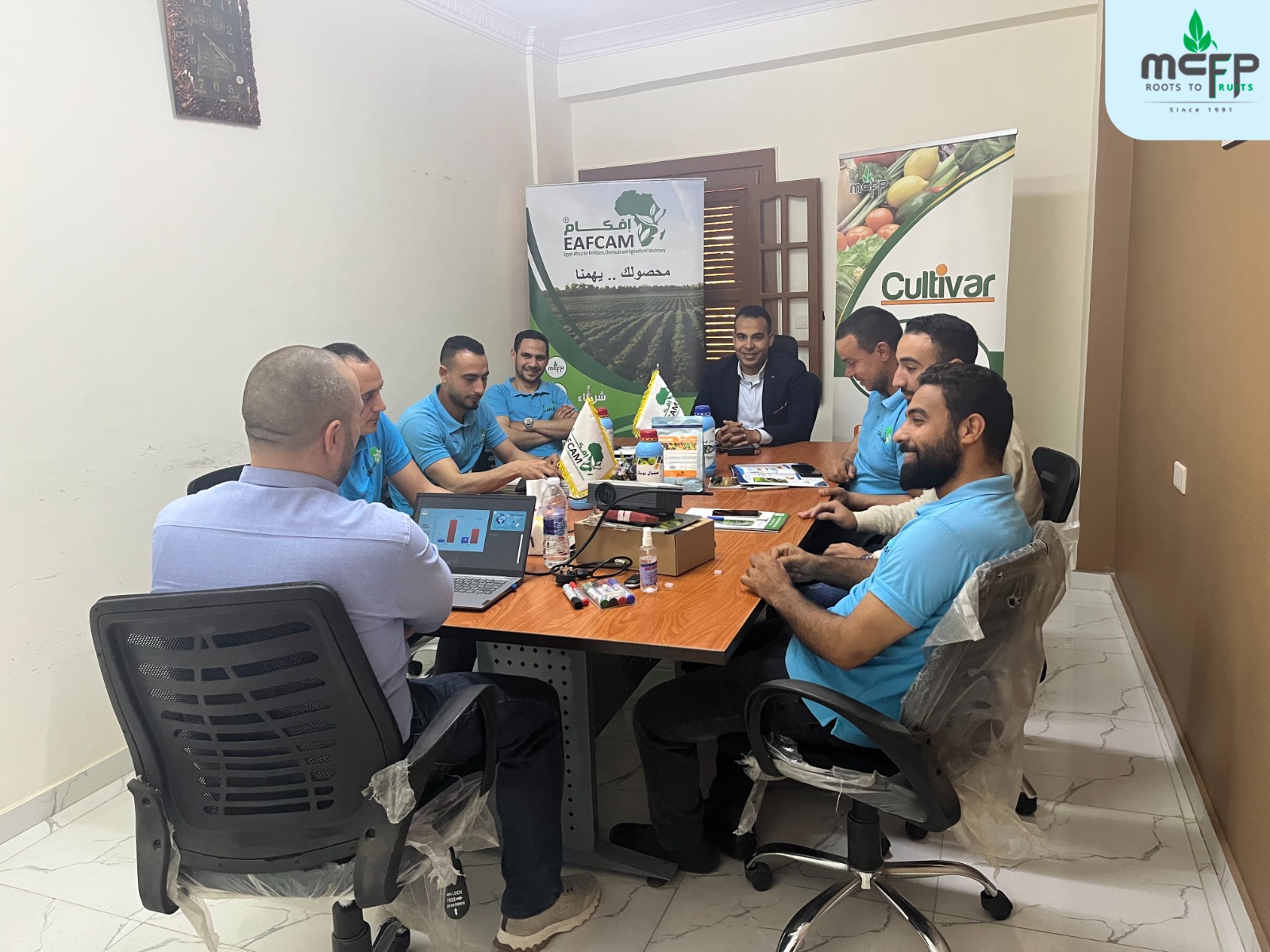 MCFP visits one of their partners in Egypt