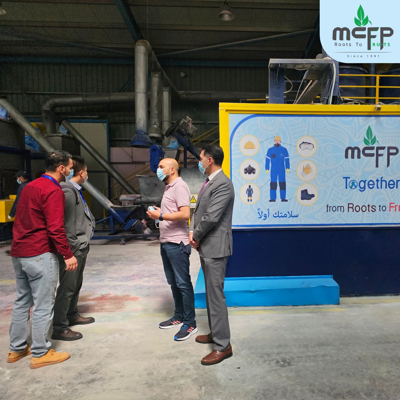 Receiving the new distributor from China